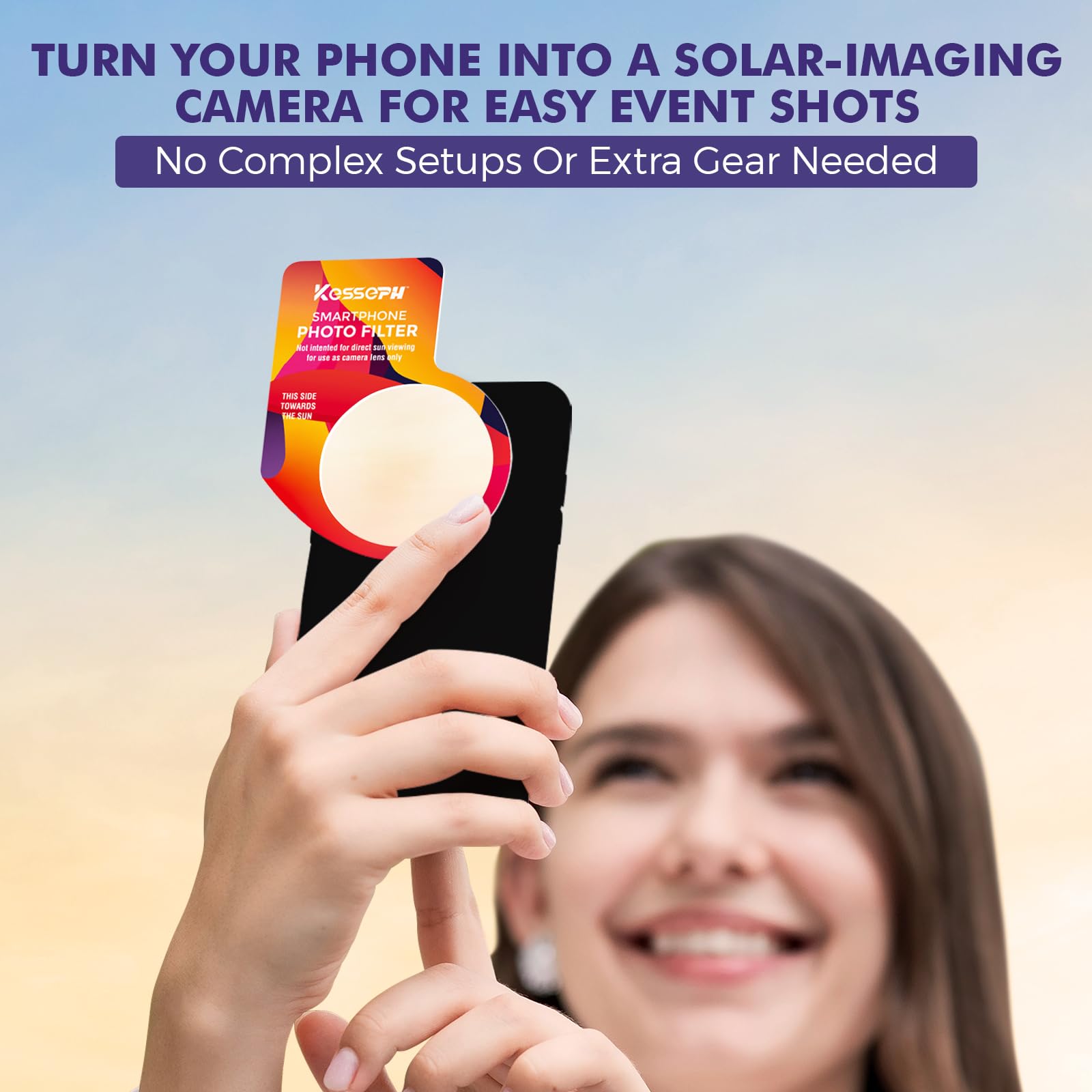 Mua Solar Eclipse Imaging Enhancing Lens Filter for Your Smartphone 2 ...