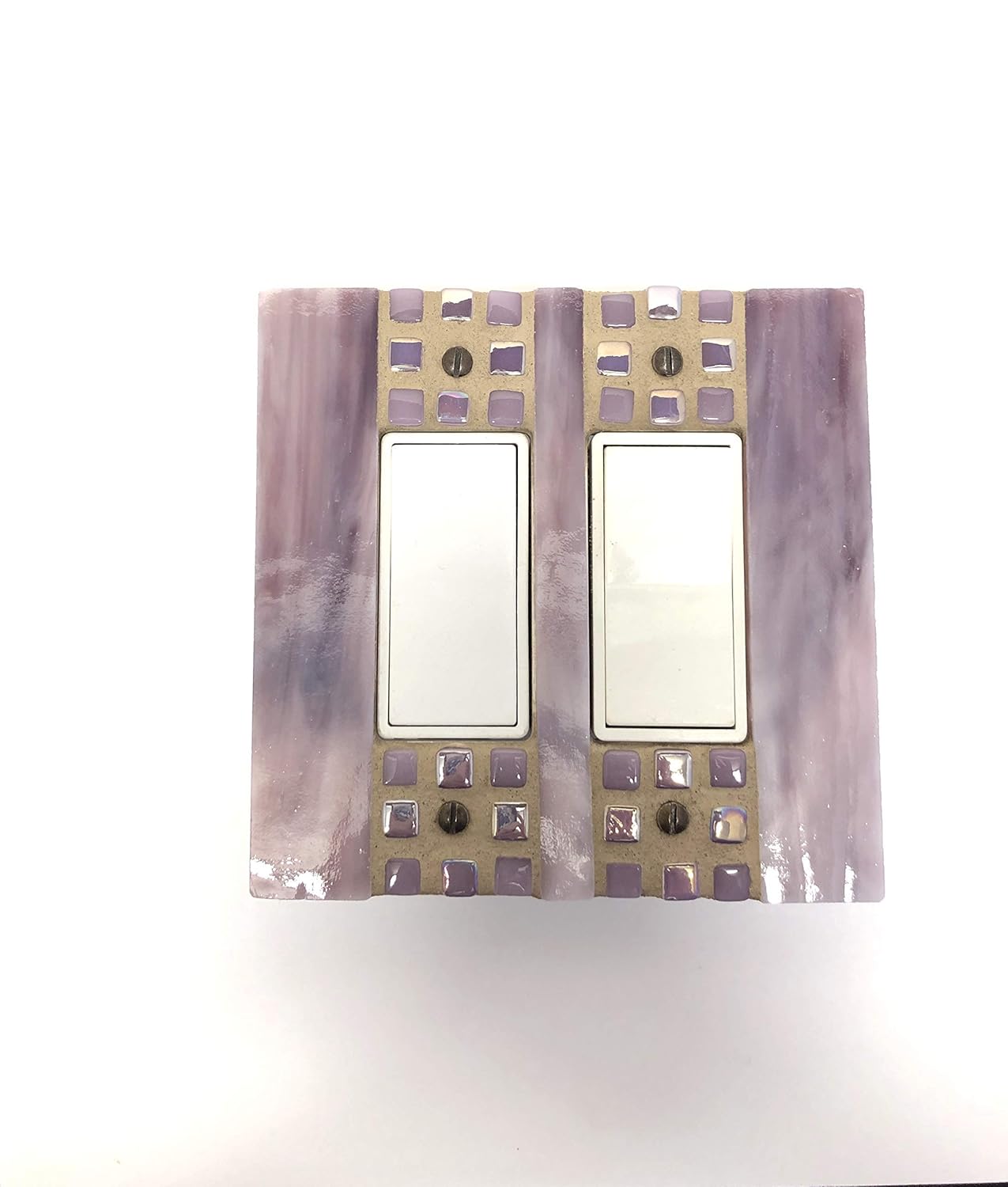 Amazon.com: Lavender Switch Plate, Light Switch Cover, Stained Glass ...
