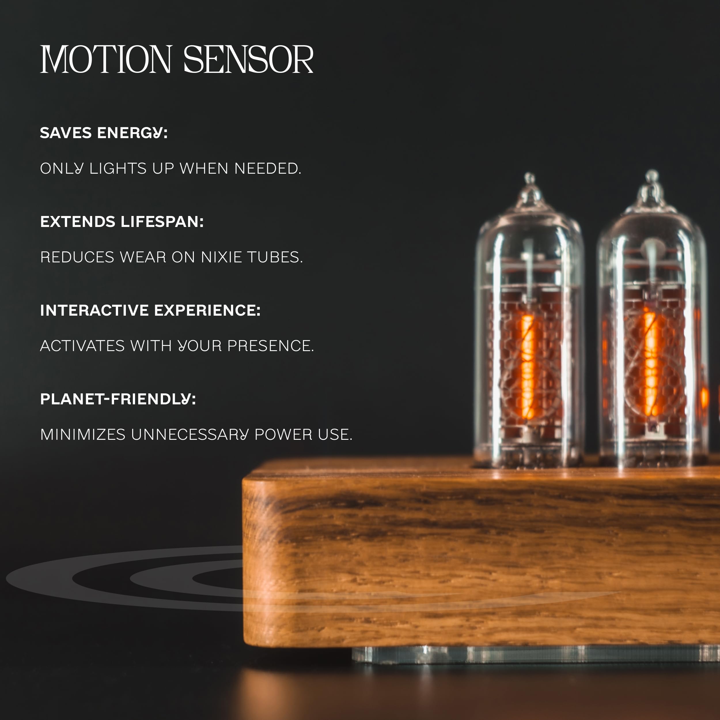 Mua Authentic Nixie Tube Clock with Replaceable IN-14 Nixie Tubes ...