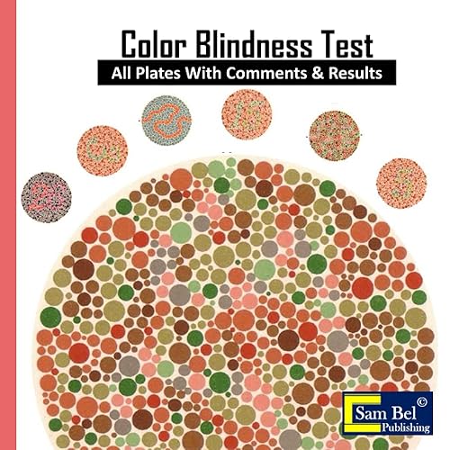 Color Blindness Test: All Plates With Comments & Results , Ishihara ...
