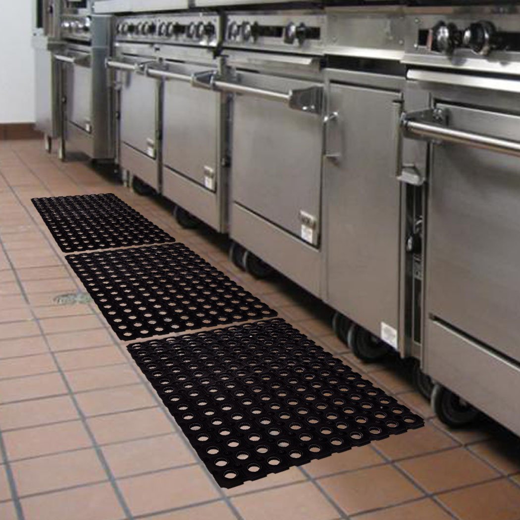 SafetyCare Flexible Drainage Rubber Floor Mat - Anti-Fatigue, Heavy ...