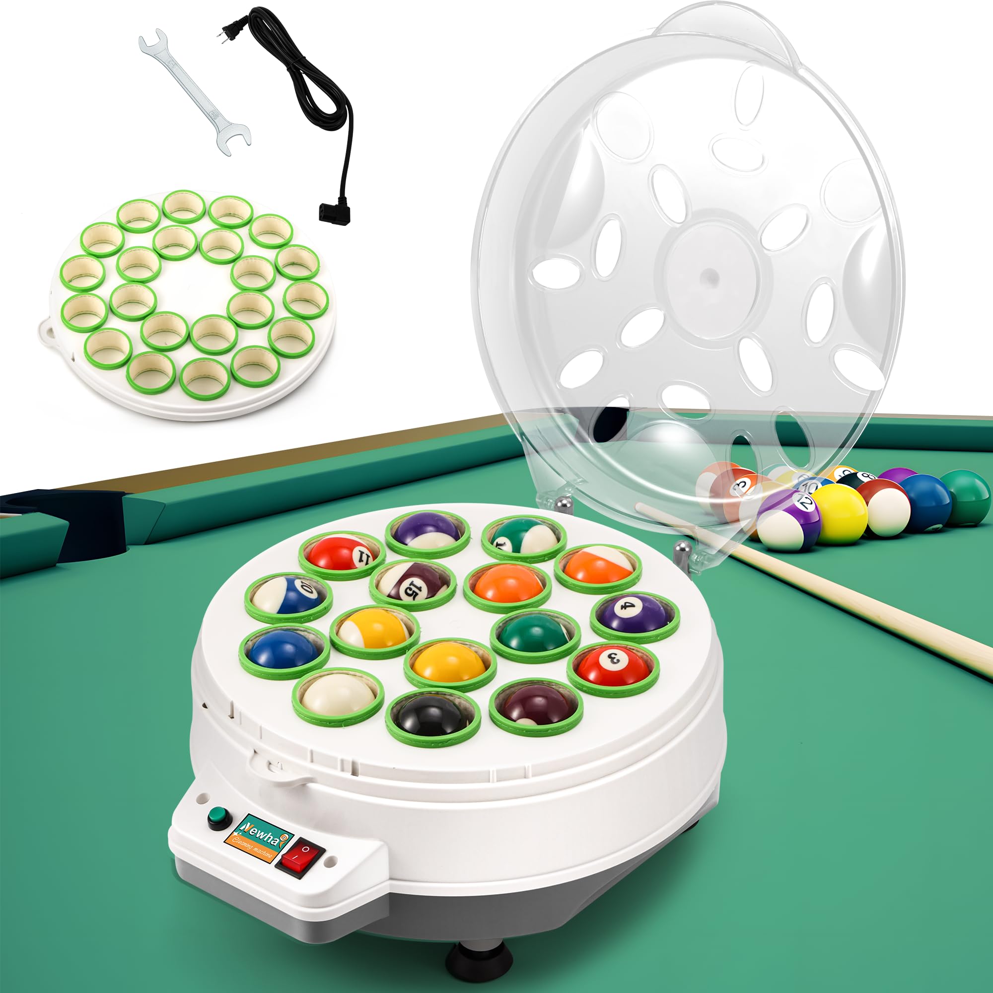 Mua Newhai Upgraded Aluminum Pool Ball Cleaning Machine Electric ...