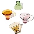 Amazon.com | TOSSWARE RESERVE 8oz Stemless Martini - Color Series SET ...