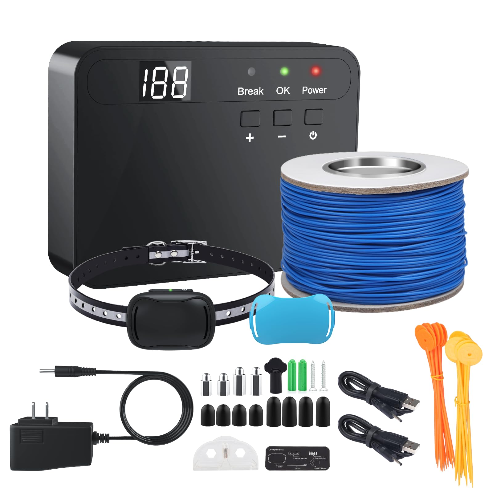 Electric Fence for Dogs, Upgraded Underground Above Ground Electric Dog ...