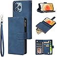 Amazon.com: RANYOK Wallet Case Compatible with iPhone 13 Pro Max (6.7 inch), Premium PU Leather ...
