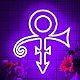 Amazon.com : Prince Purple Symbol Neon Signs for Wall Decor,Dimmable ...