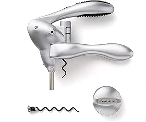 Amazon.com: Rabbit Original Lever Corkscrew Wine Opener with Foil ...