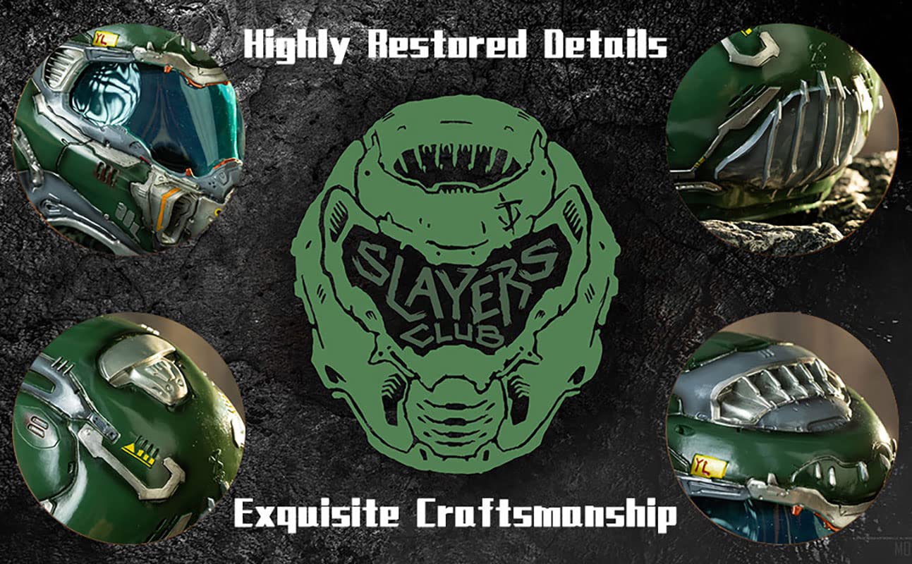 Mua New Version Doomguy Eternal Helmet Fallout Deluxe Resin Full Head ...