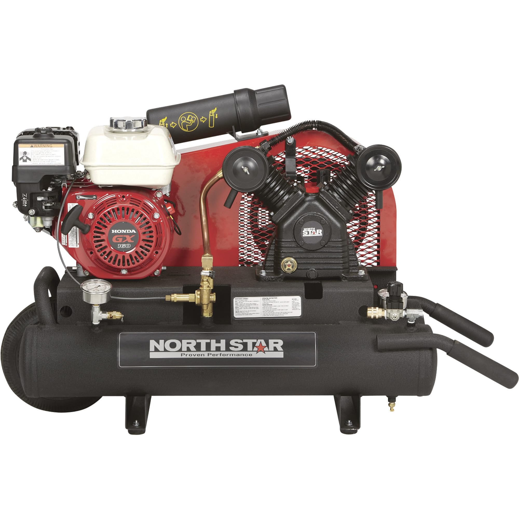 Mua NorthStar Gas-Powered Air Compressor 8-Gal Twin Tank 13.7 CFM @ 90 ...