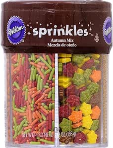Amazon.com: Wilton Fall Sprinkles Mix: Kitchen & Dining