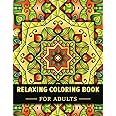 Amazon.com: Relaxing Coloring Book For Adults: Amazing Patterns, Floral ...