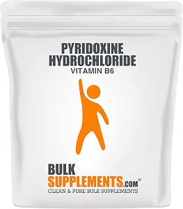 Amazon.com: BulkSupplements.com Vitamin B6 50mg (Pyridoxine HCl) Powder ...