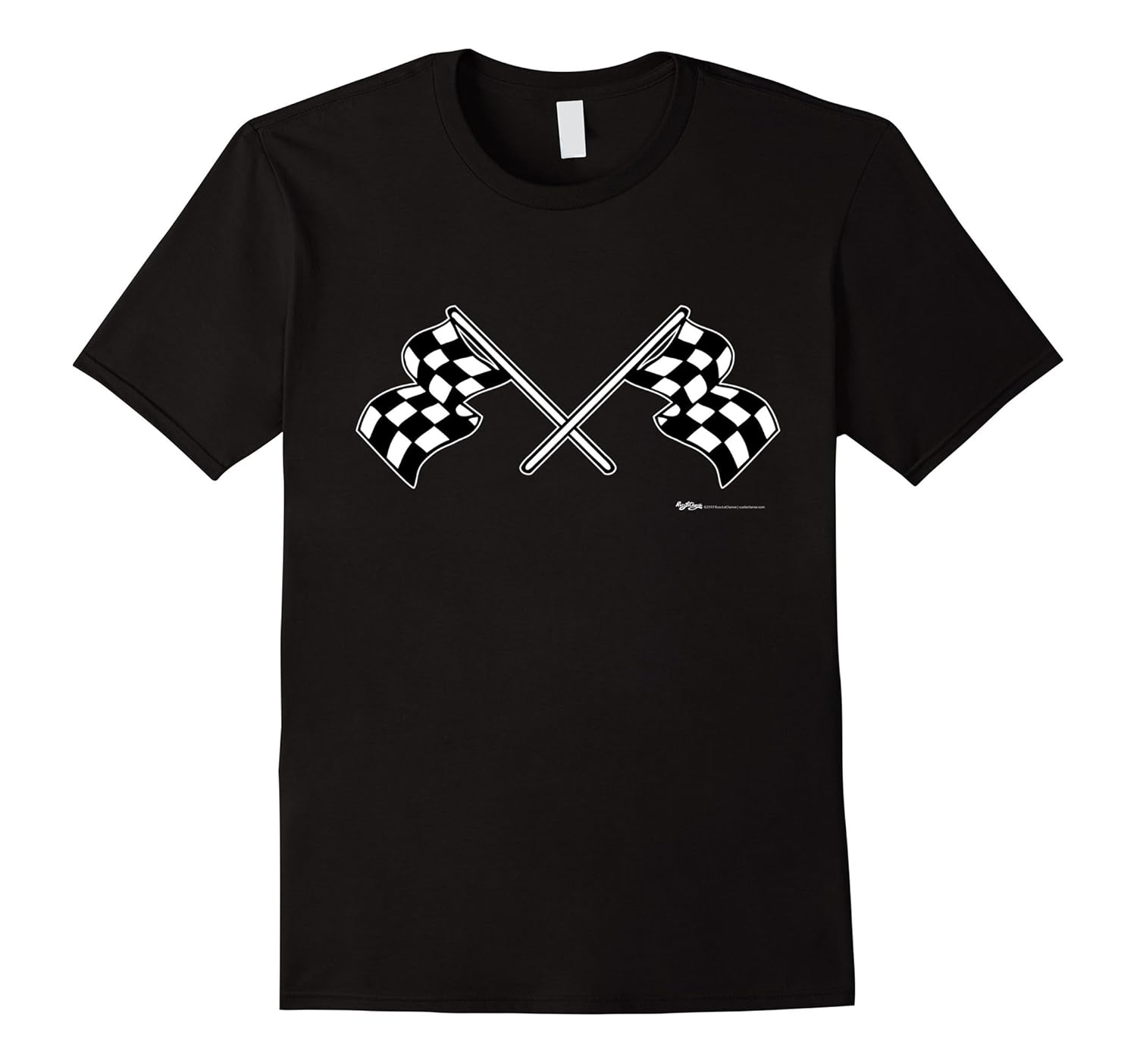 Checkered Flag Race Car T Shirt for Women, Men and Kids-Art – Artvinatee
