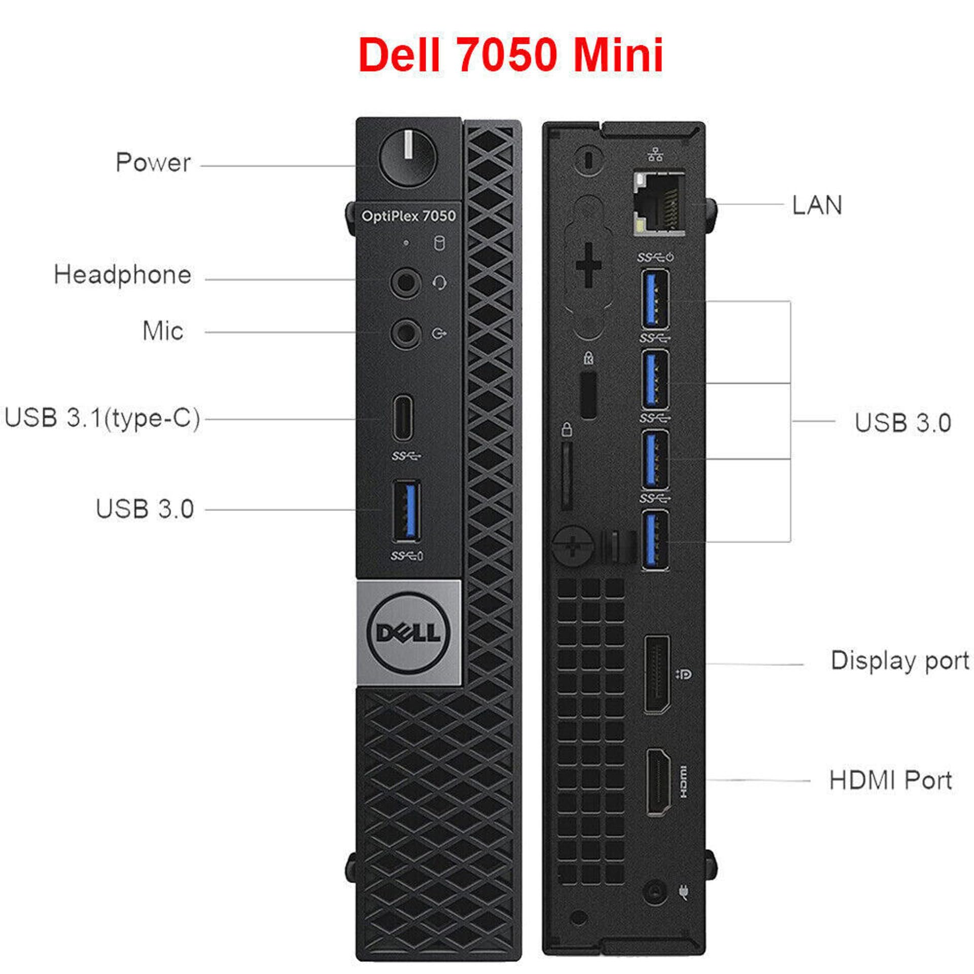 Mua Dell OptiPlex 7050 Micro Form Factor Desktop Computer, Intel Core ...