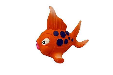 Amazon.com : LANCO Natural Rubber Bath Toy, Goldfish (Discontinued by ...