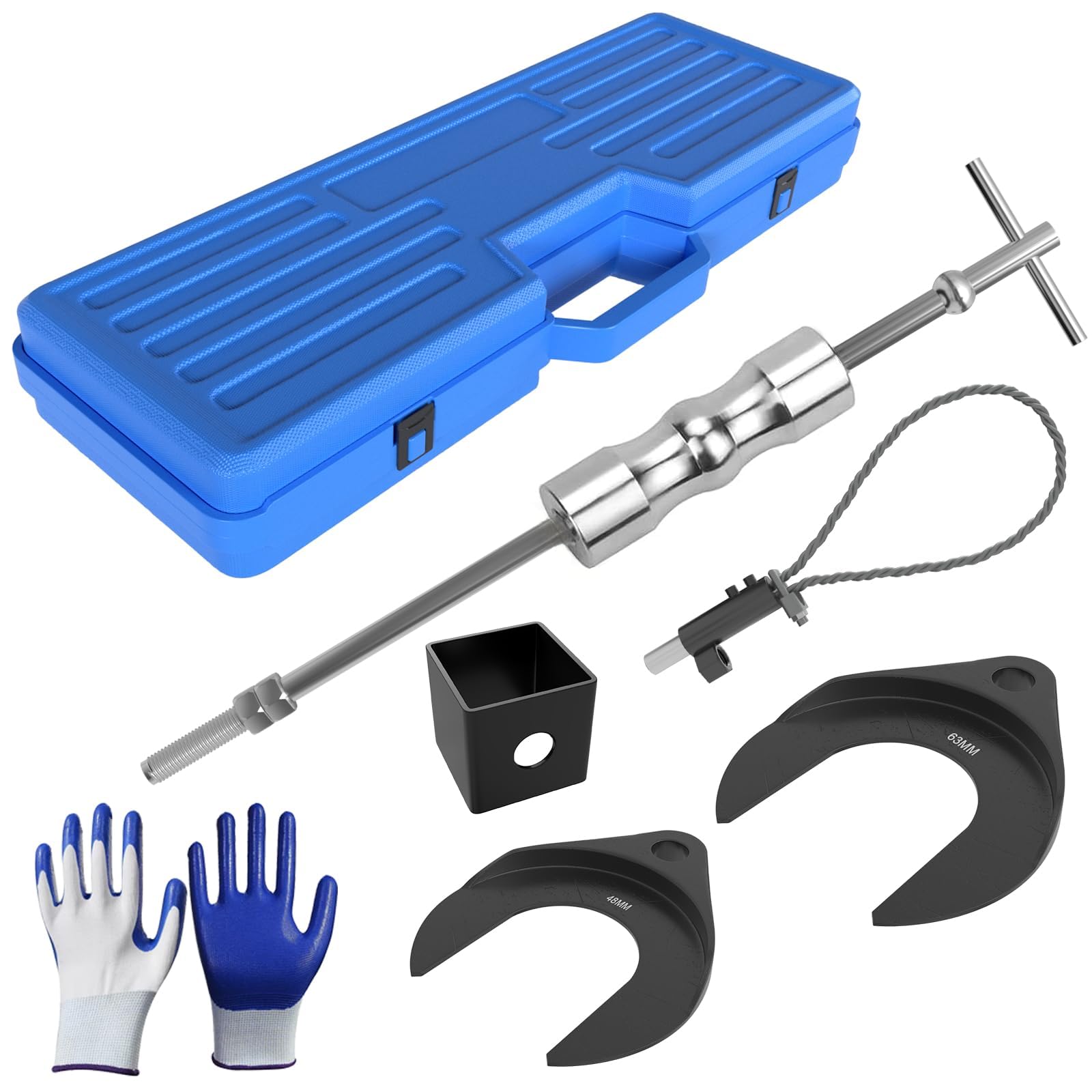 WUDLEP Inner CV Axle Puller Removal Tool, CV Shaft Puller Tool with 5/8 ...