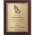 Amazon.com : Personalized Religious Plaque 8x10, Customized Church ...