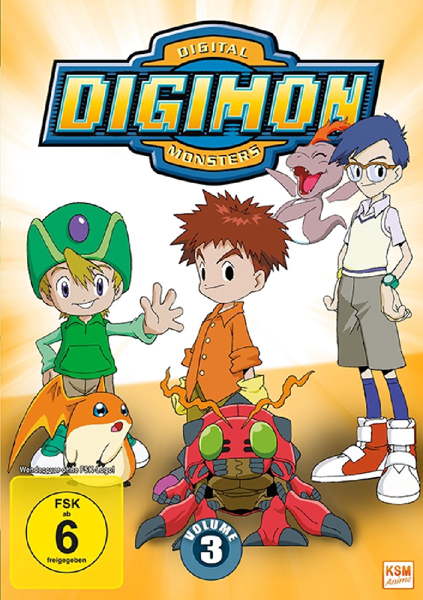 Digimon Adventure 01 Volume 3: Episode 37-54 3 DVDs: Amazon.de ...