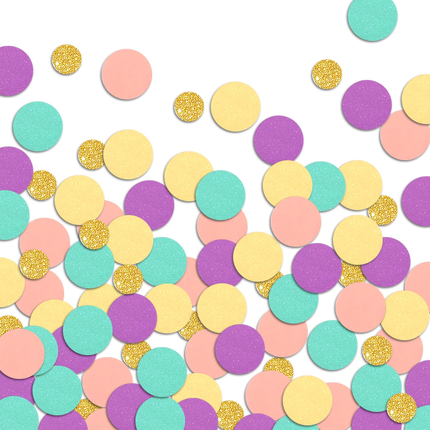 Party Confetti Glitter Golden Teal Scatter Table Decoration Surprise ...