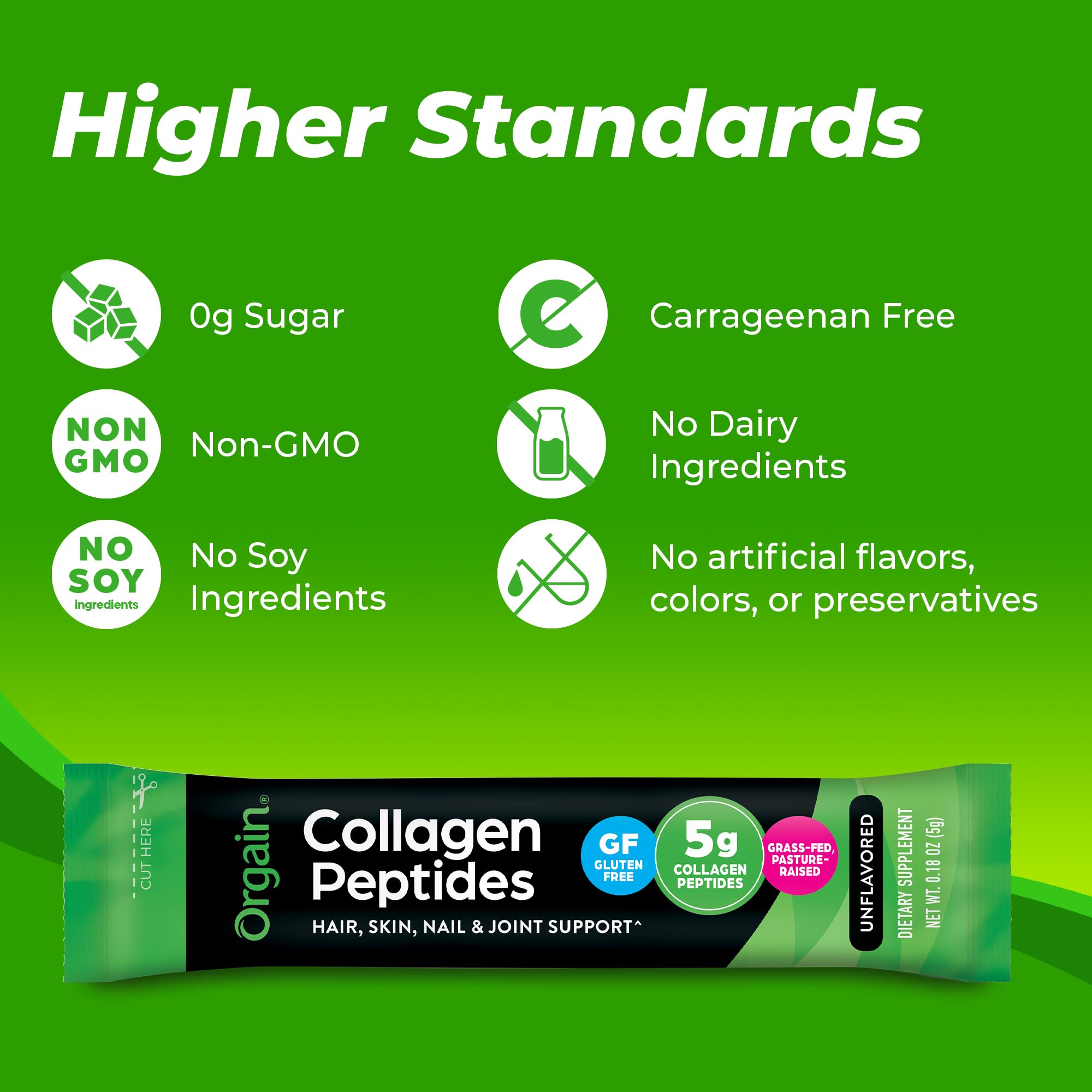 Mua Orgain Hydrolyzed Collagen Peptides Travel Packets For Women & Men ...