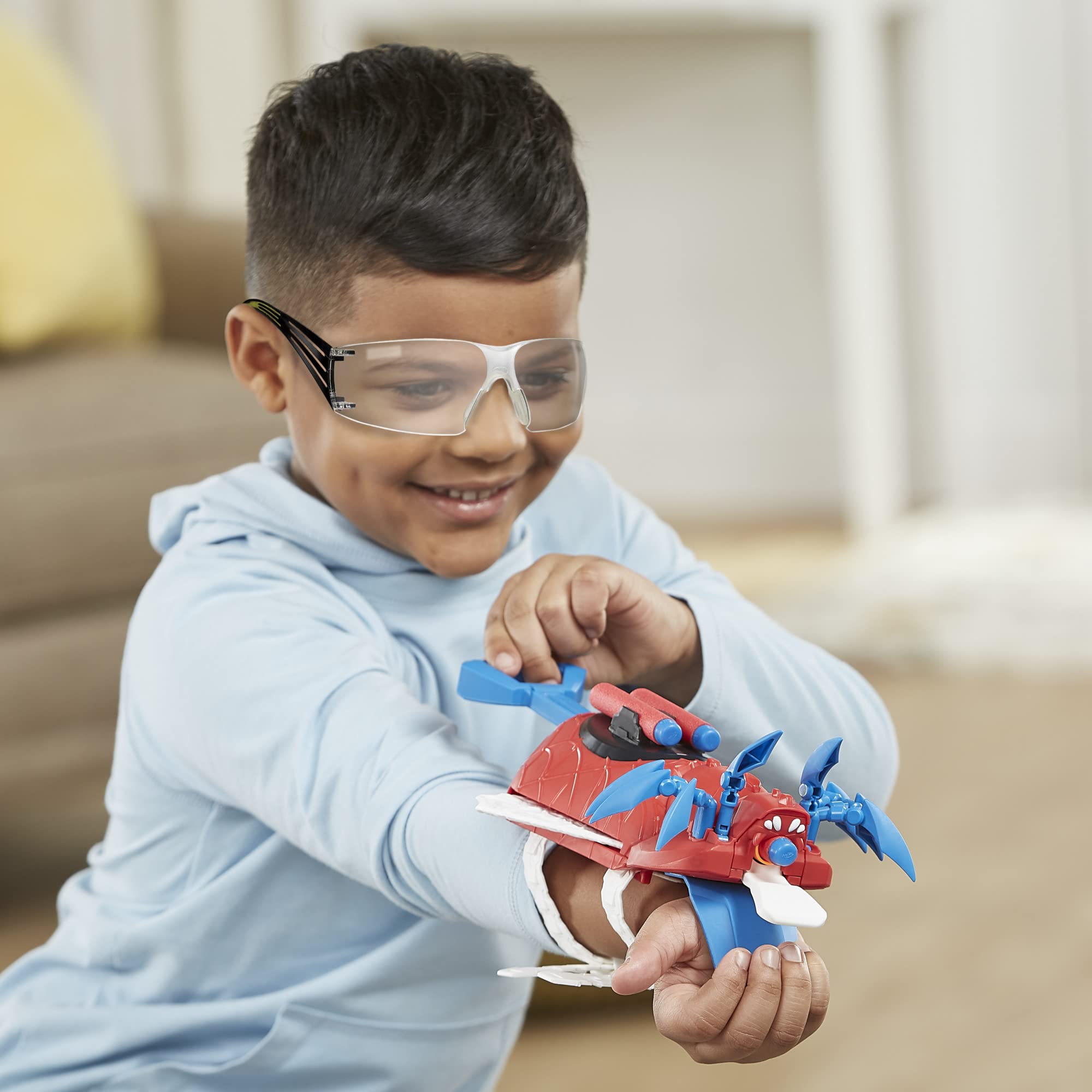 Mua Marvel Mech Strike Mechasaurs Spider-Man Arachno Blaster, NERF ...