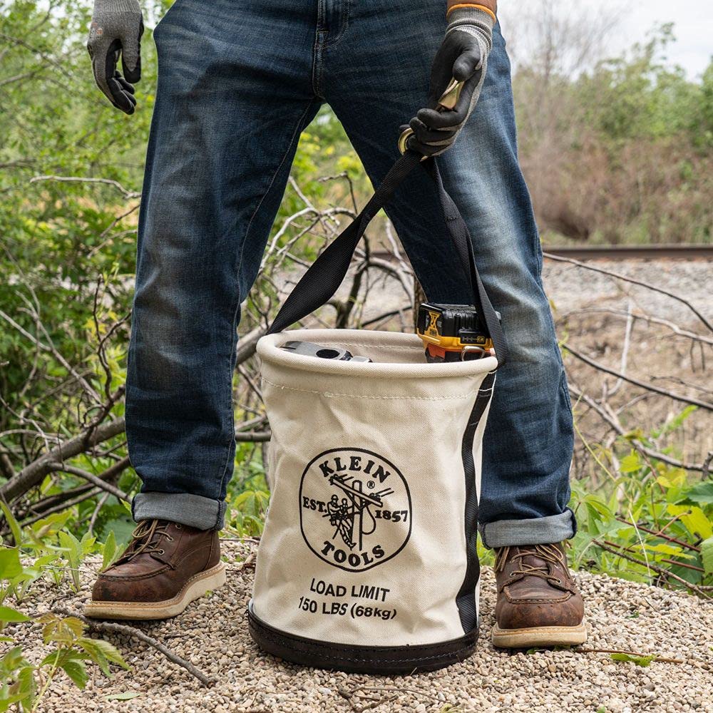 Mua Klein Tools 5109SLR Canvas Bucket, All-Purpose Tool Bucket with ...