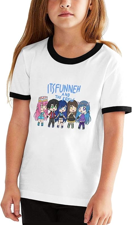 Buy The Krew Funneh Merch Kid's Lightweight Short-Sleeve Teen T-Shirt ...