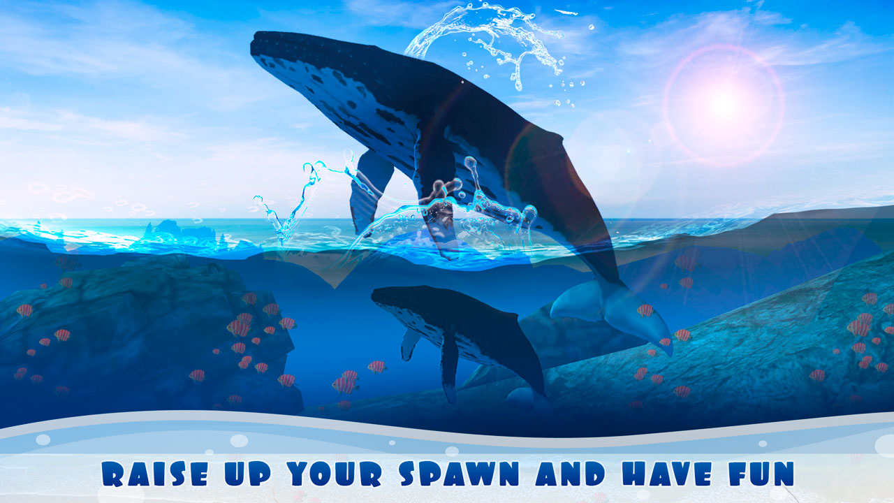 Big Blue Whale Underwater Surviving Simulator 3D: Oceanic History Game ...