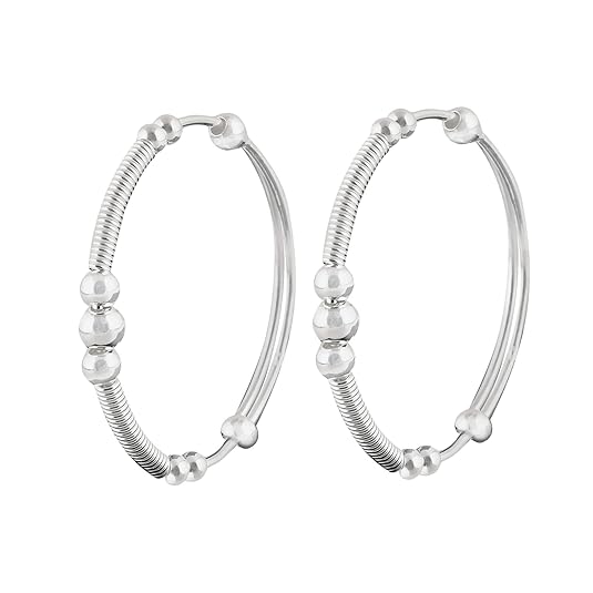 Silver Chest 92.5% Pure Silver Baby Bangles for kids – Spring and ...