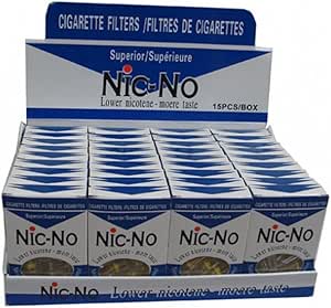 36 Packs Nic-no Cigarette Filters - Full Box!: Amazon.ca: Home & Kitchen