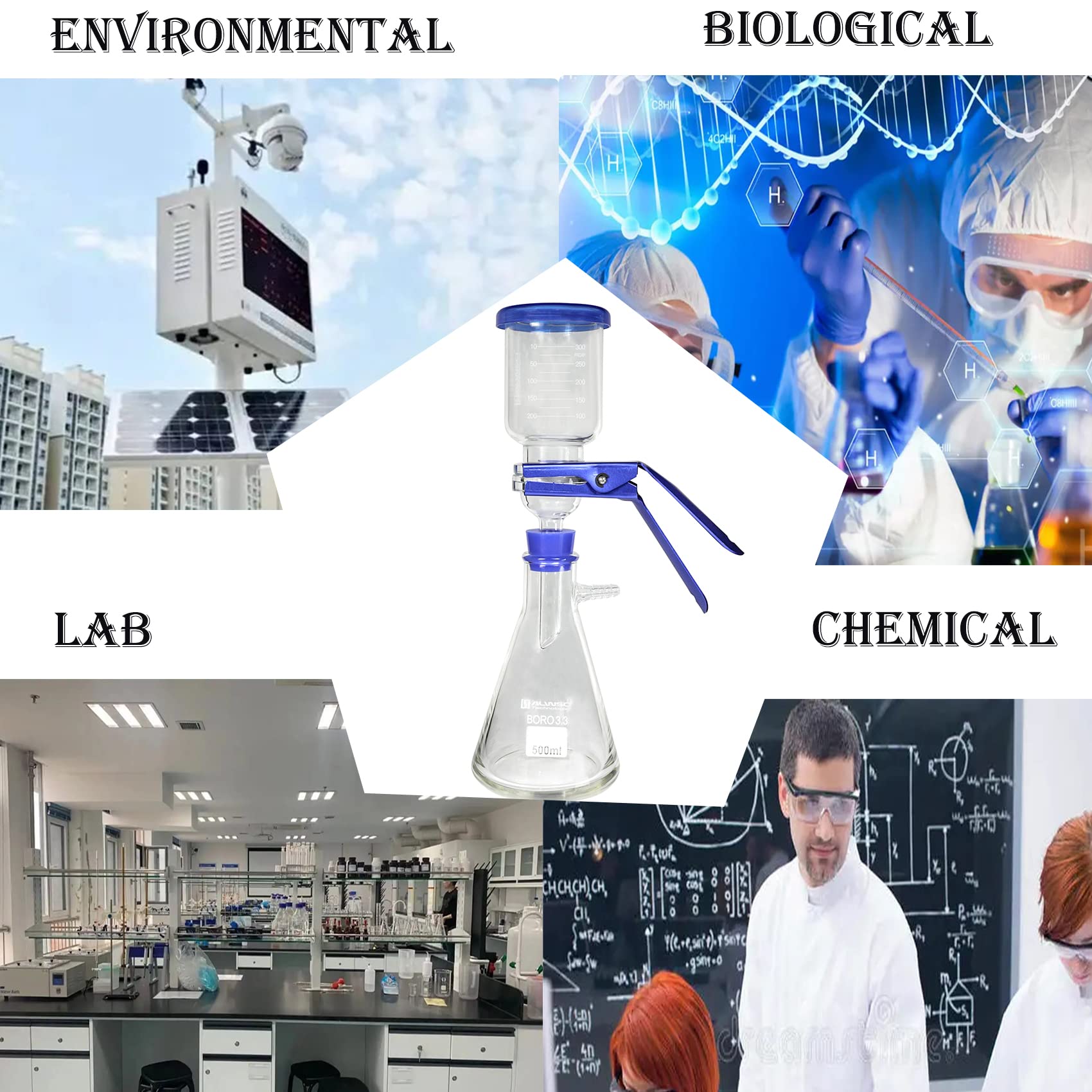 Mua Laboratory Vacuum Filtration Distillation Apparatus, Borosilicate ...