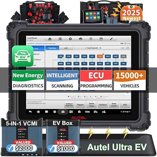 Autel MaxiSys Ultra EV Scanner, 2025 Top EV Intelligent Scan Diagnostic ...