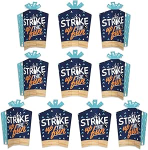 Amazon.com: Big Dot of Happiness Strike Up the Fun - Bowling - Table ...