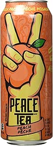 Peace Tea Peach Party 695mL Cans, 12 Pack: Amazon.ca: Grocery