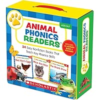Amazon.com: Animal Phonics Readers Parent Pack: 24 Easy Nonfiction ...