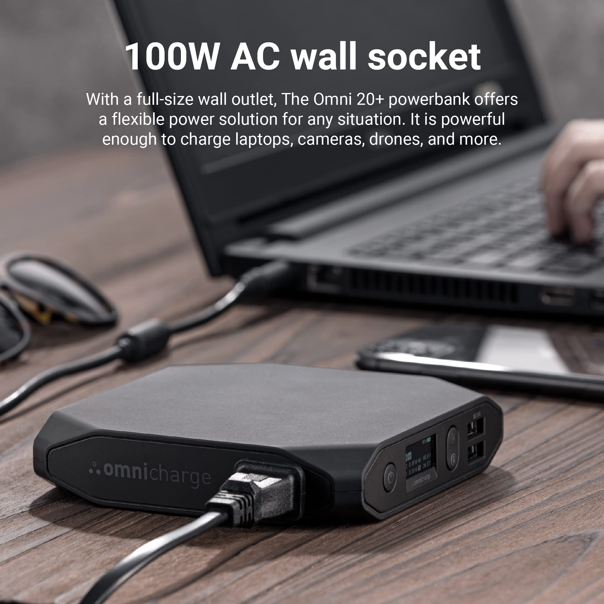 Omni 20+ Professional Premium Portable Power Bank With AC Outlet 20 ...