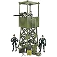 Amazon.com: Click N' Play Military Lookout Watch Tower - 16 Piece Play ...