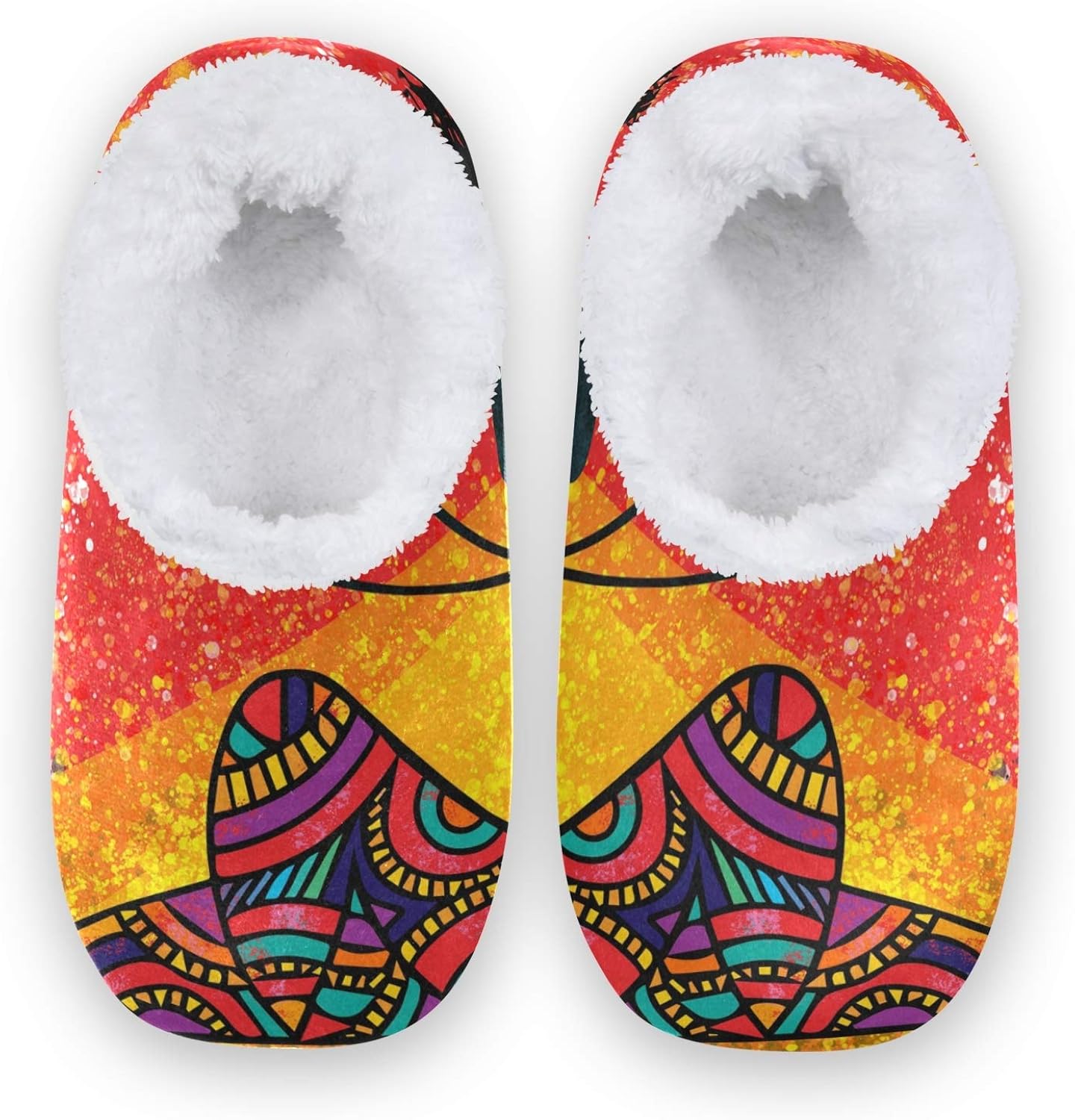 Linomo Ethnic African Woman Sun Slippers for Women, Womens House ...