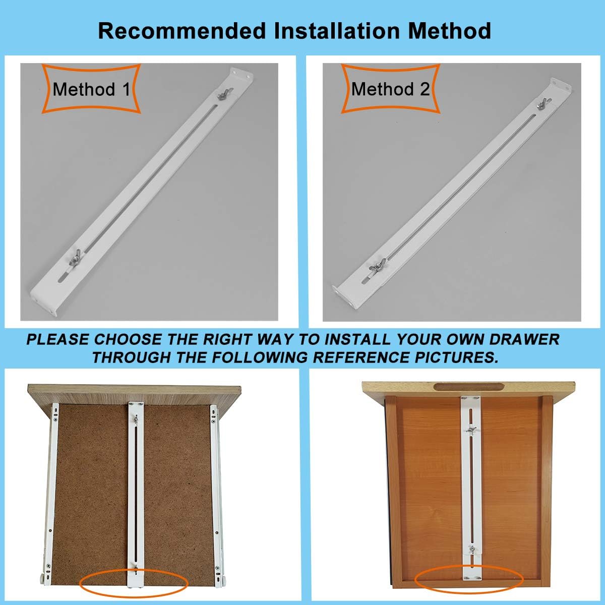 FRMSAET Drawer Repair Kit – Used to Reinforce and Repair Wooden/MDF ...