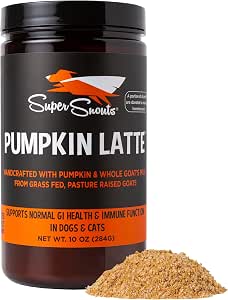 Amazon.com : Super Snouts Pumpkin Latte Digestive Supplement for Dogs ...