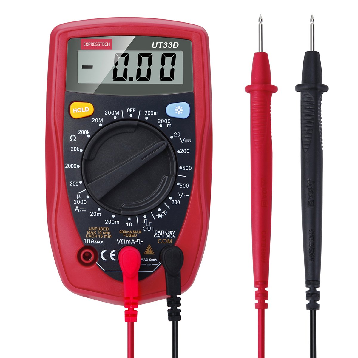 Expresstech @ LCD Multimetro Portatile Tester Misuratore Digitale ...