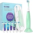 Amazon.com: FUMEIKANG Kids Electric Toothbrushes Sonic Rechargeable Tooth Brush Gifts for Boys ...