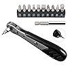 STREBITO Mini Ratchet Set 12-Piece 1/4 Right Angle Screwdriver Set - Small Ratcheting Wrench 90 ...