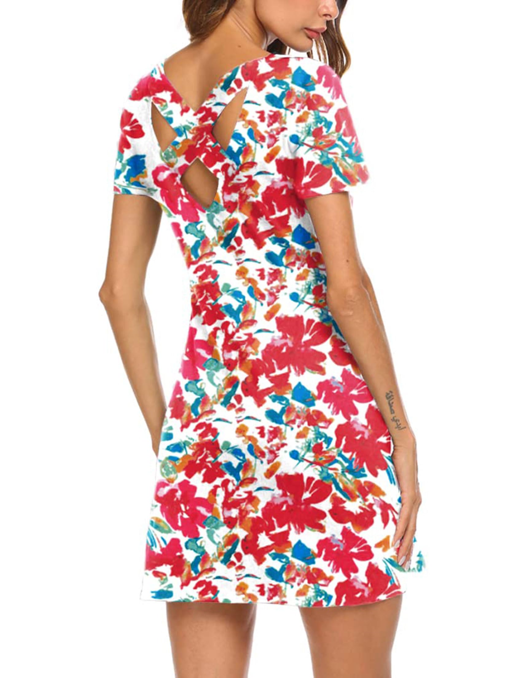 Feager Floral Dress for Women Summer Dresses for Women 2025 Casual ...