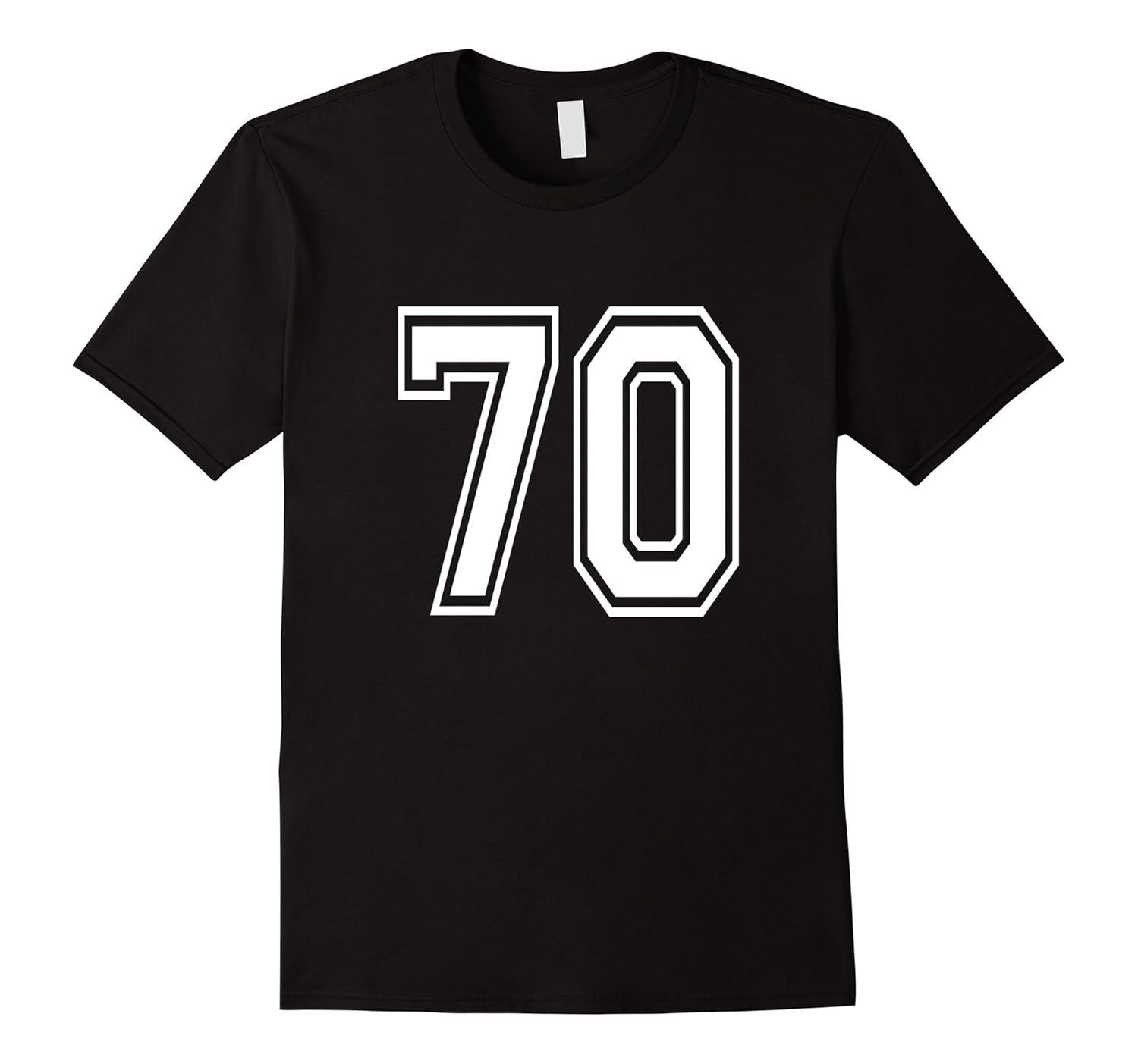 Number 70 T Shirt Age Sports Player jersey Number-PL – Polozatee