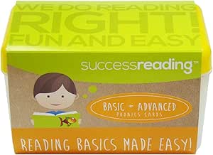 Amazon.com : Success Reading's Basic and Advanced Phonics Cards, for ...