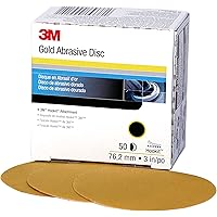 Amazon.com: 3M Hookit Gold Disc 236U, 00921, 3 in, P80, 50 discs per ...