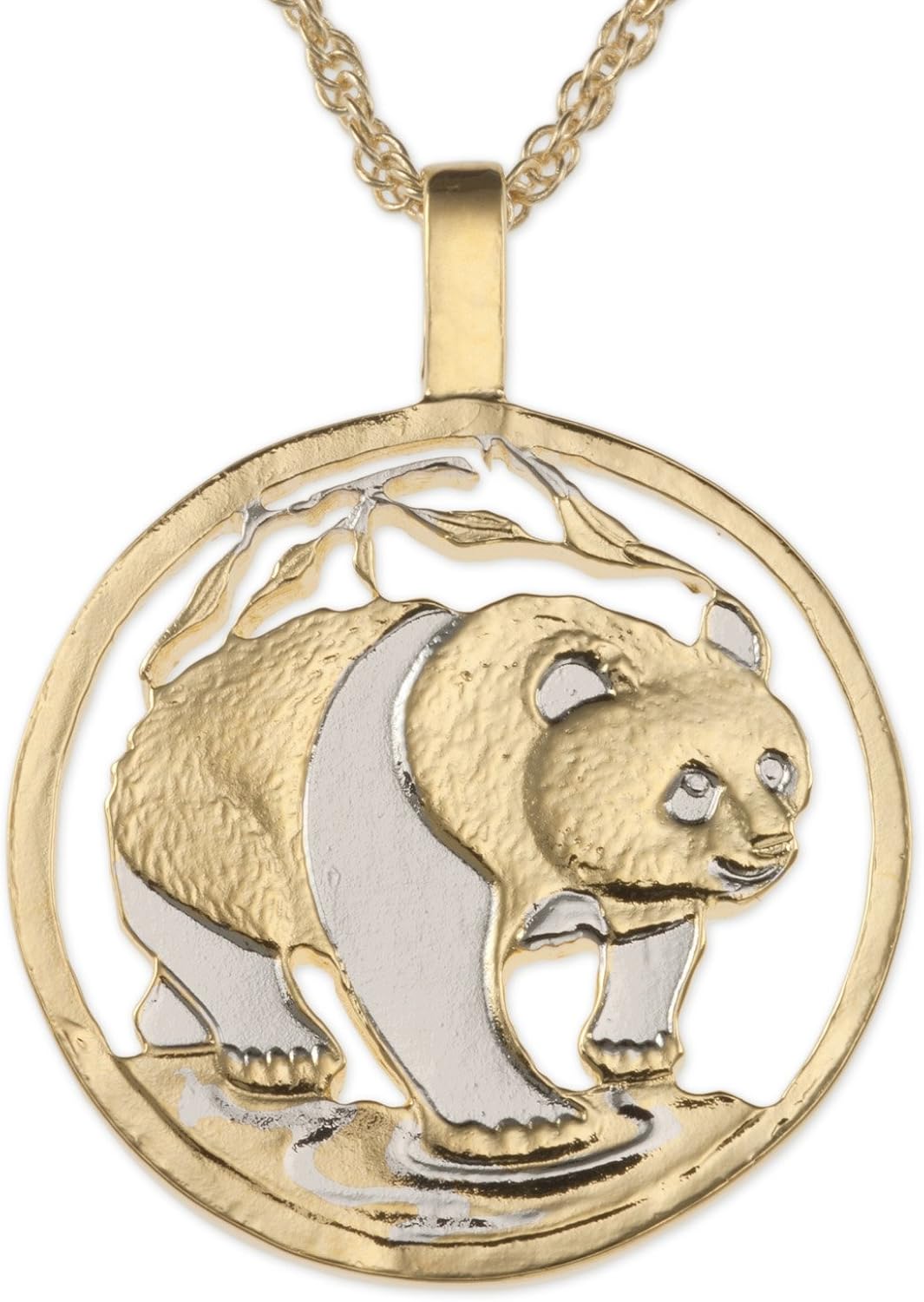 Amazon.com: Panda & Pendant & Necklace, Chinese Coin Hand Cut: The ...