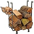 Amazon.com: Enclume Rectangular Log Rack, Hammered Steel : Home & Kitchen