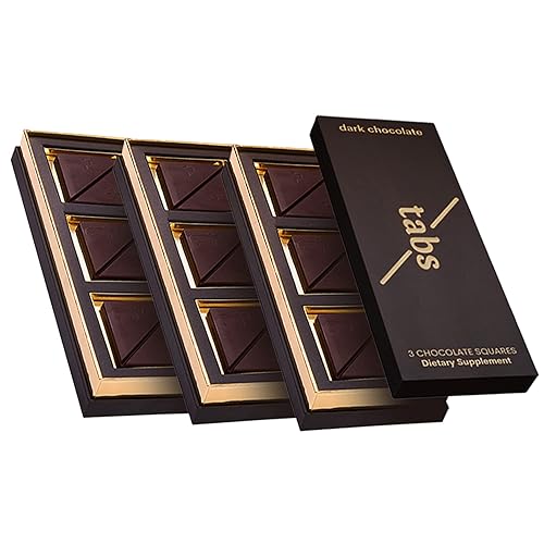 Tabs Chocolate Squares for Couples (3 Boxes) - Dark Chocolate Bar to ...